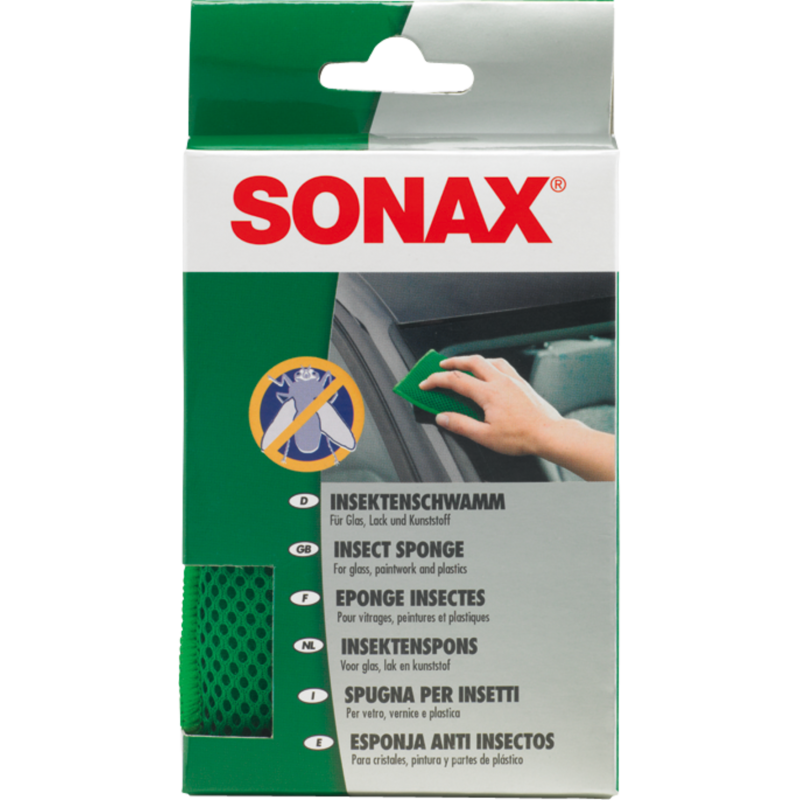 Vabzdžių liekanų valymo kempinėlė SONAX - www.autodalykai.lt - Automobilių prekės, geros kainos.