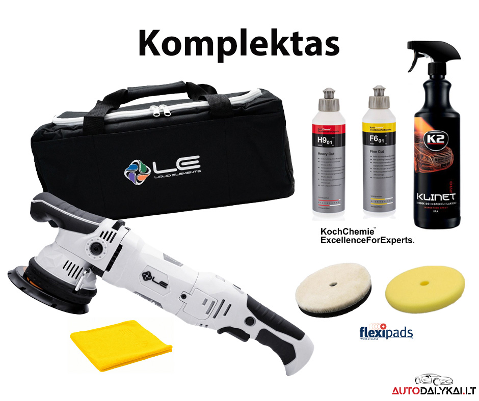 Liquid Elements T4200 V2 MK2 ekscentrinė poliravimo mašinėlės rinkinys "pilnas startas" - www ...